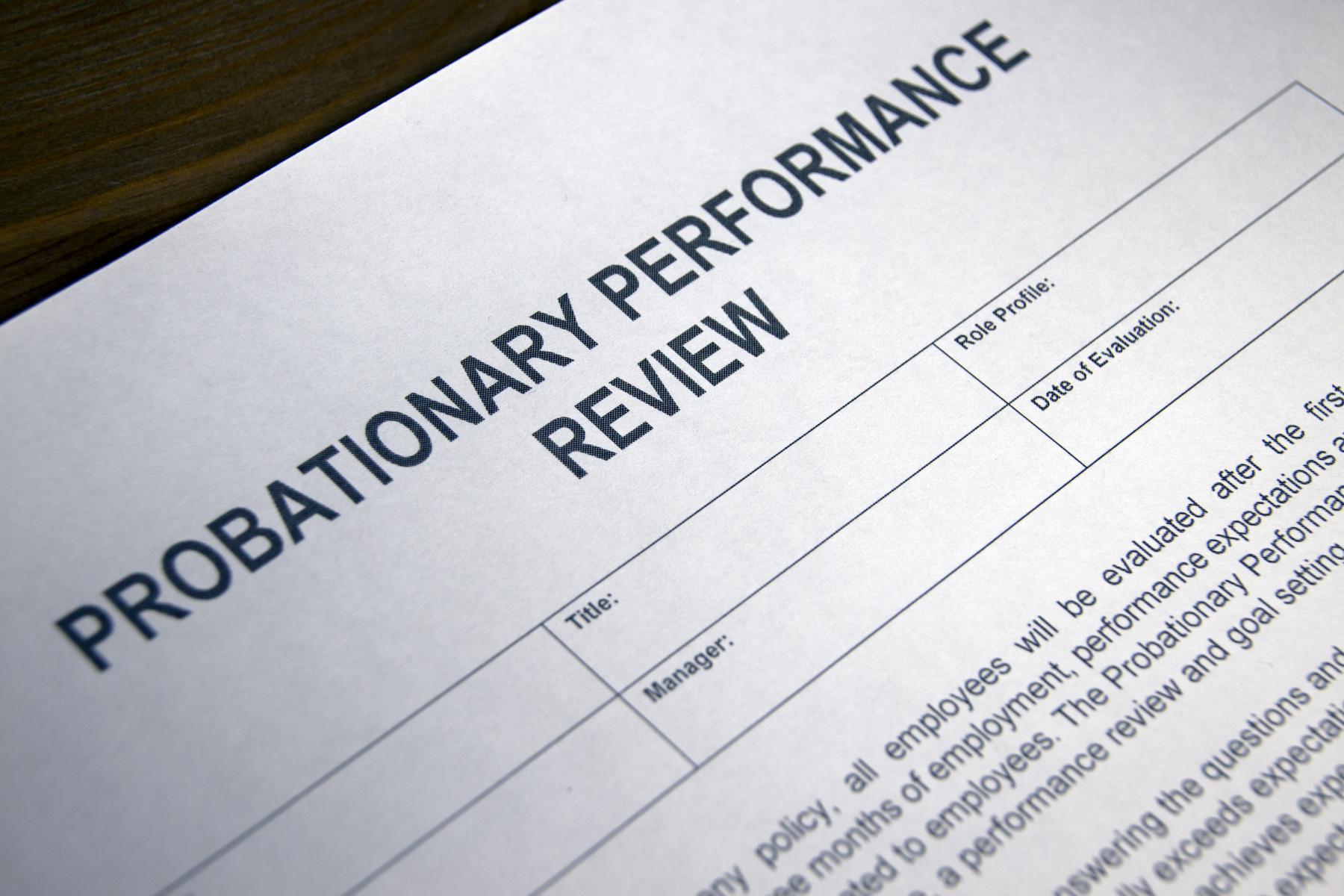 Probationary Period Responsibilities: Employer V.S. Employee - Taylor ...